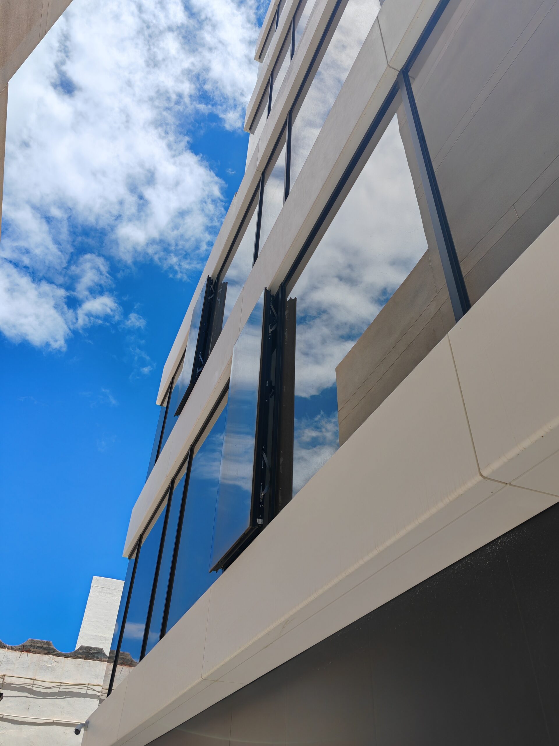 Glass curtain wall system exterior structural window double tempered ...