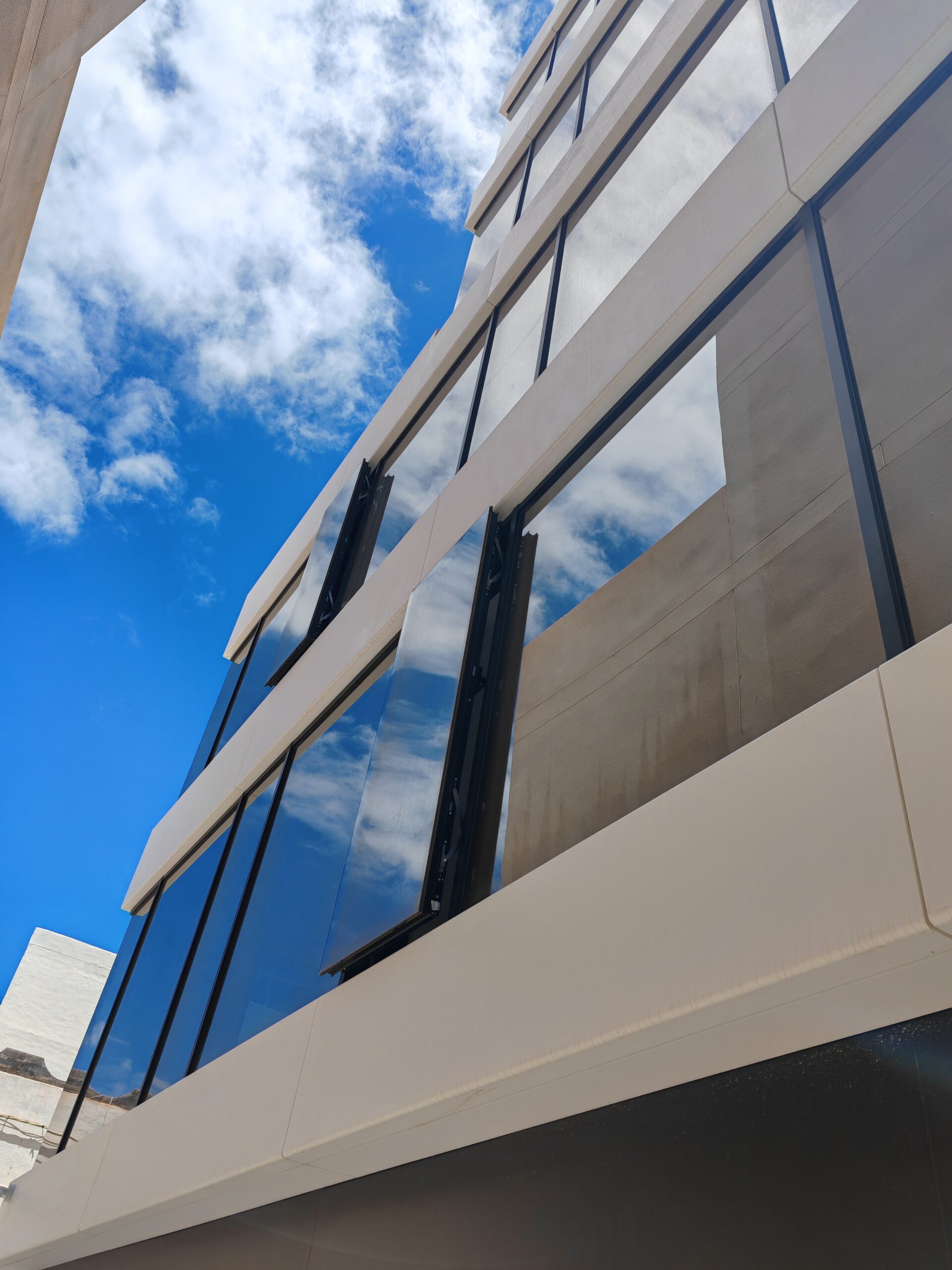 Glass curtain wall system exterior structural window double tempered ...